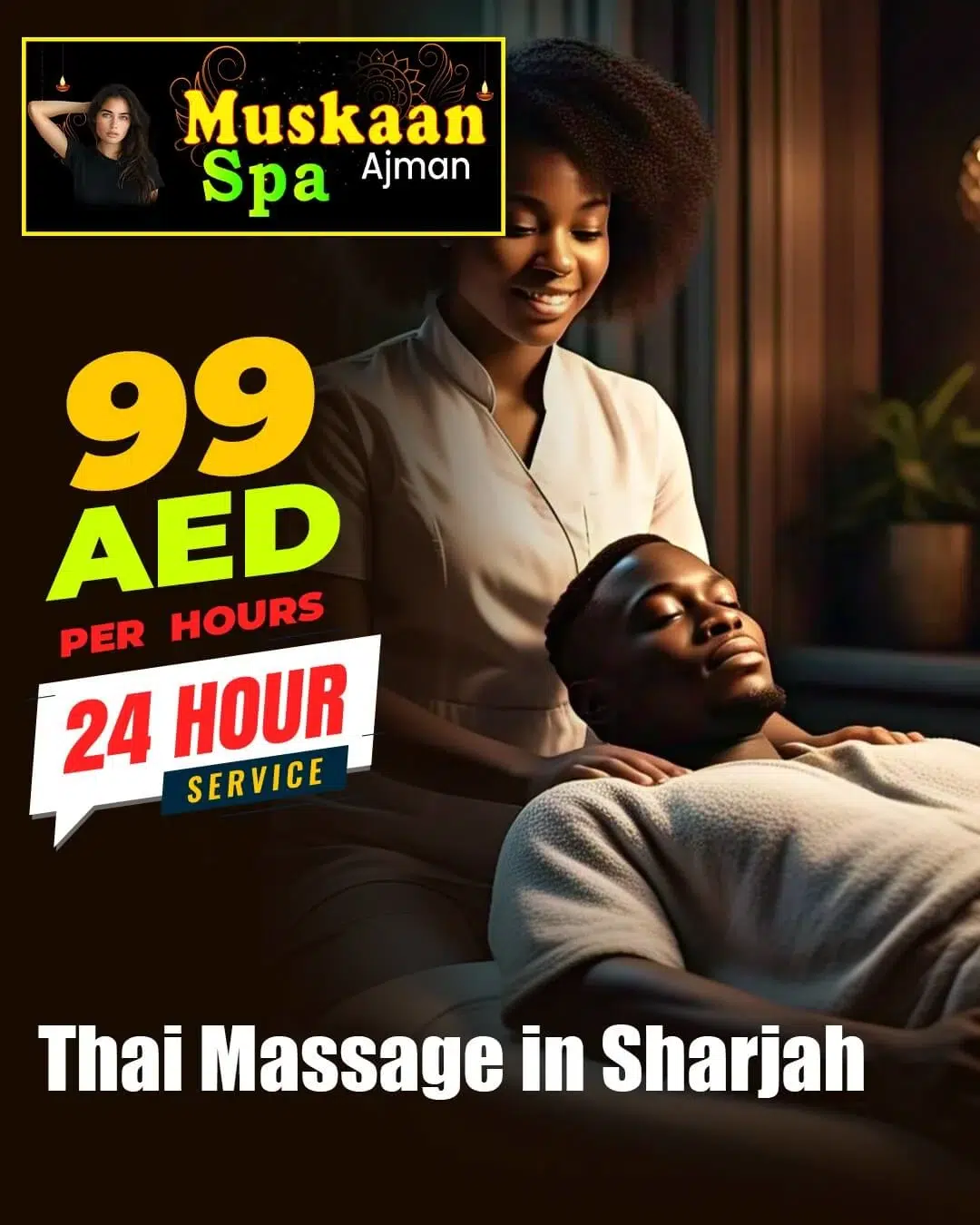 Ajman Massage Spa with Female Therapist for Calming Wellness